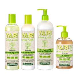 Yari Green Curls Shampoo,Conditioner,Leave-in & Curl Maker Set kopen ...